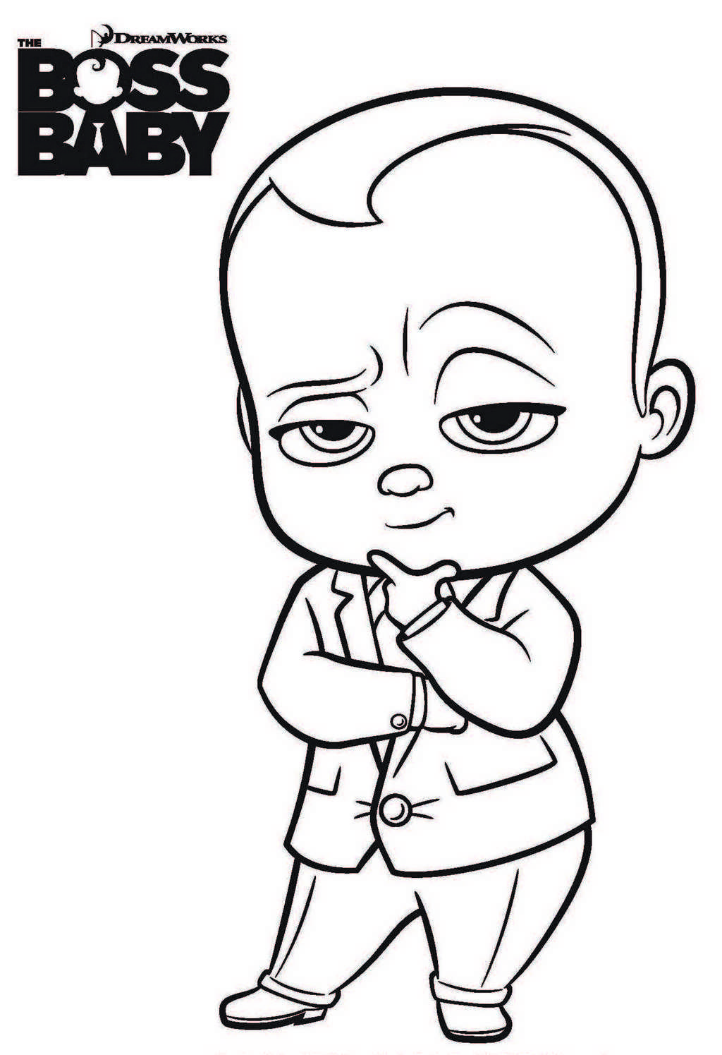 The Boss Baby Coloring Pages Coloring Pages The Boss Baby Coloring Pages Coloring Pages