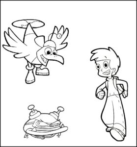 Fun Cyberchase Coloring Pages for Boys and Girls - Coloring Pages