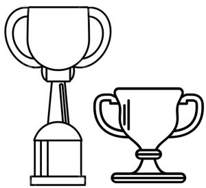 1st Place Trophy Coloring Pages Coloring Pages